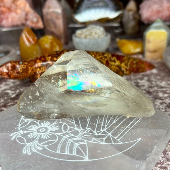 Accessories | Super Happy Rainbow Lumerian | Poshmark